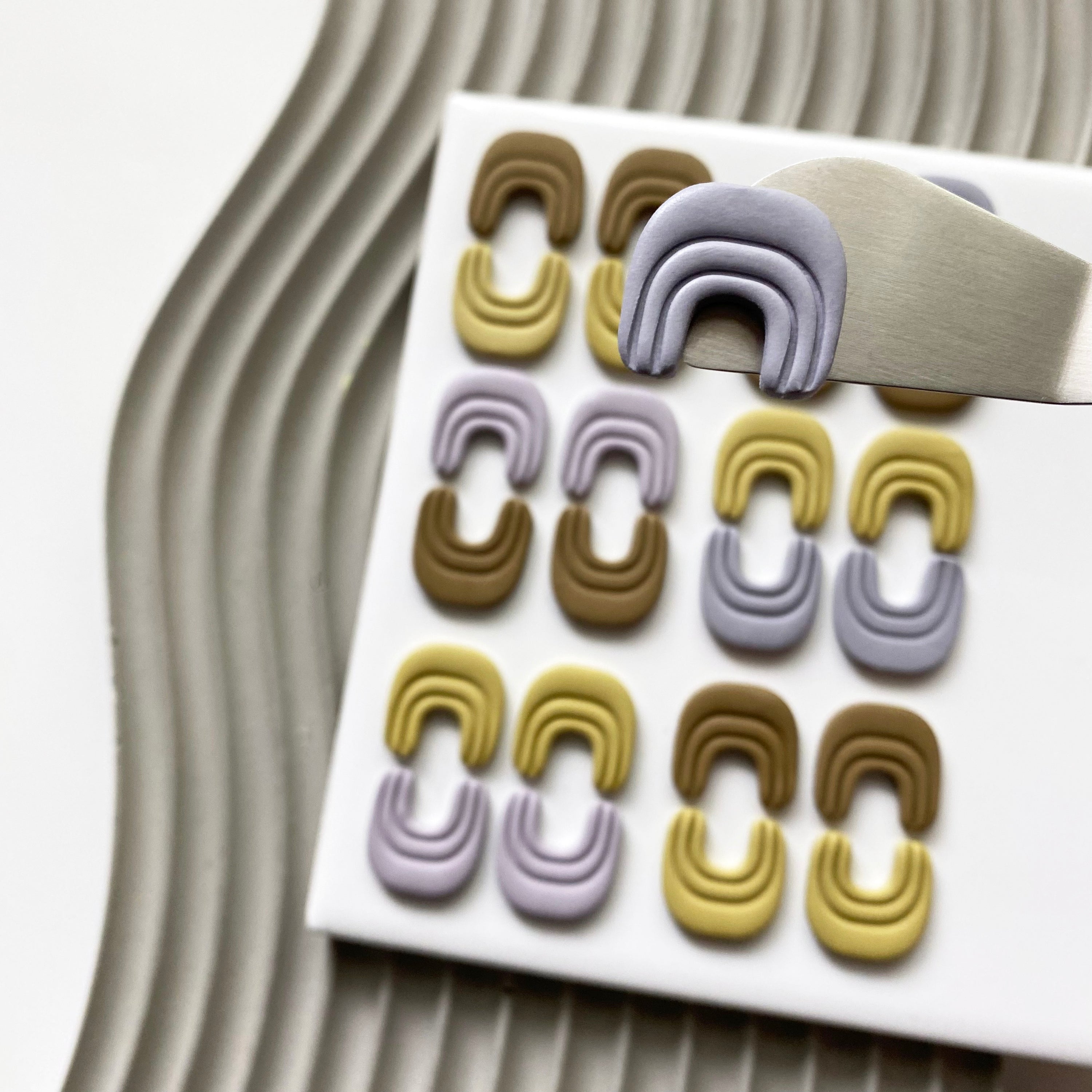 Squiggle Cutters 3D Polymer Clay Cutters and Tools for Jewelry Making